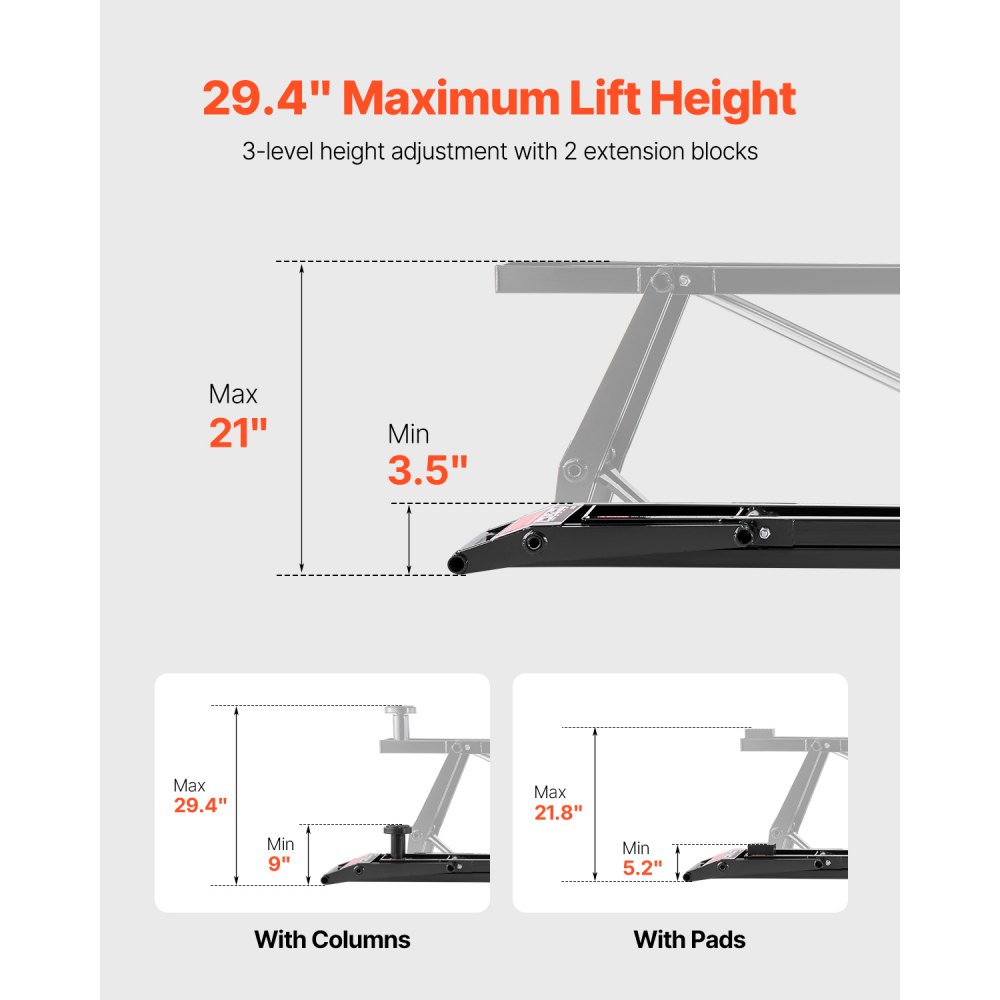 VEVOR Car Lift for Home Garage – Safe and Easy 7000 lbs Lift