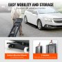 VEVOR Car Lift, 25.6" Max. Height, 5,000 LBS Capacity Portable Car Lift ...