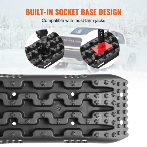 VEVOR 2PCS Traction Boards with PP for Mud Snow Sand Storage Bag Short ...