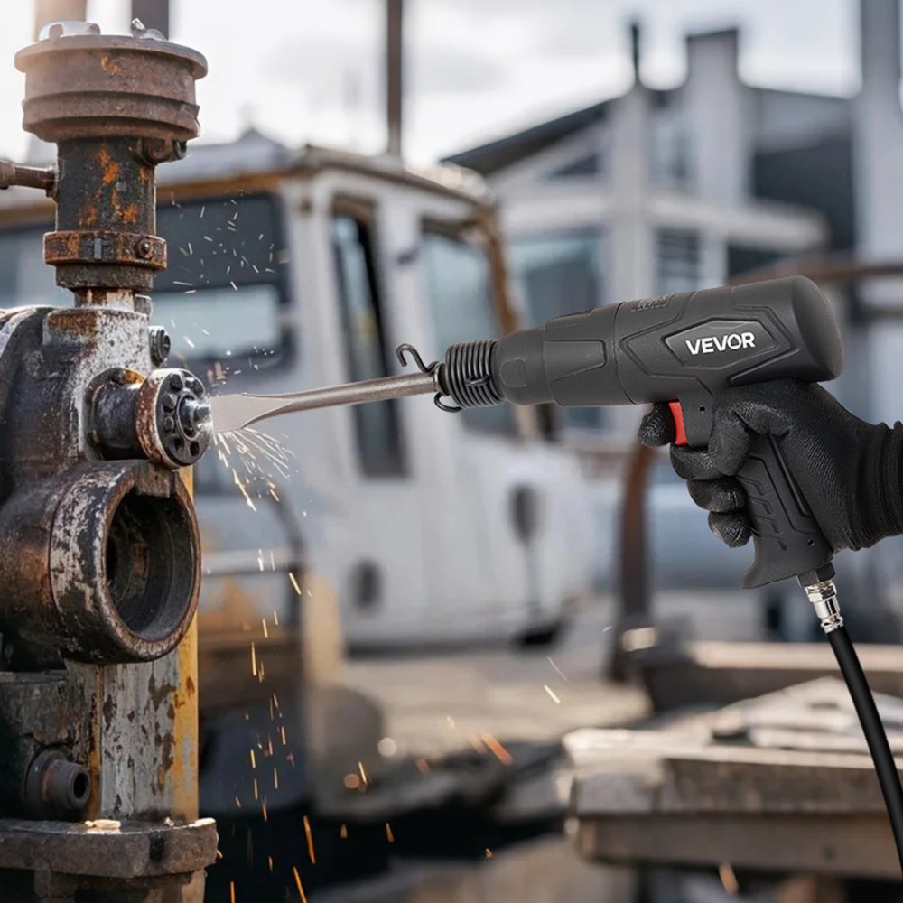 VEVOR Air Hammer With Chisel – 2500 BPM, 4-Chisel Kit