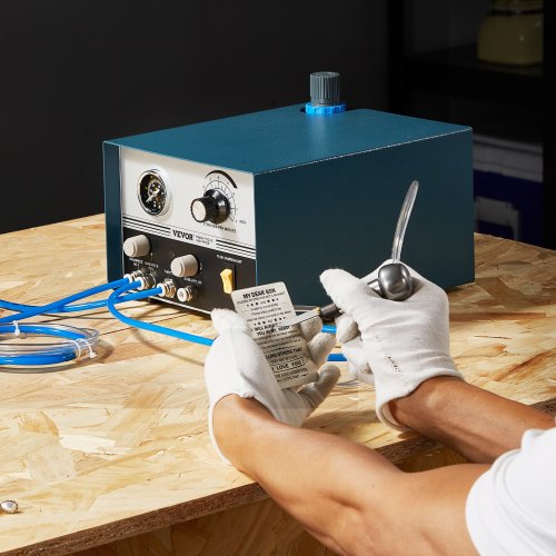 VEVOR Pneumatic Jewelry Engraver, 1200-6000 RPM Adjustable, 60W Dual ...