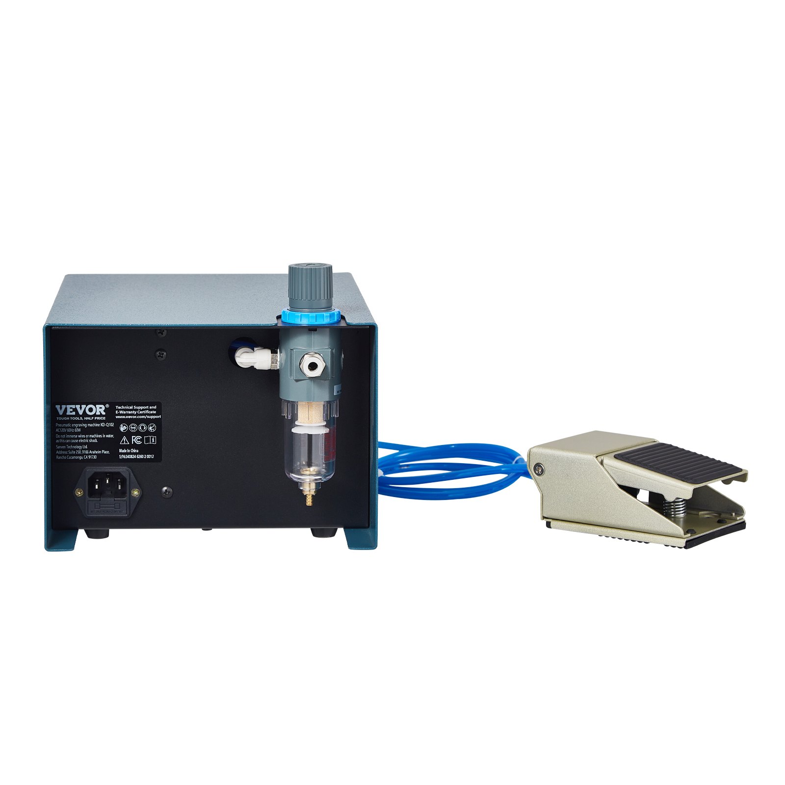 VEVOR Pneumatic Impact Engraving Machine – 60W, 6000 RPM