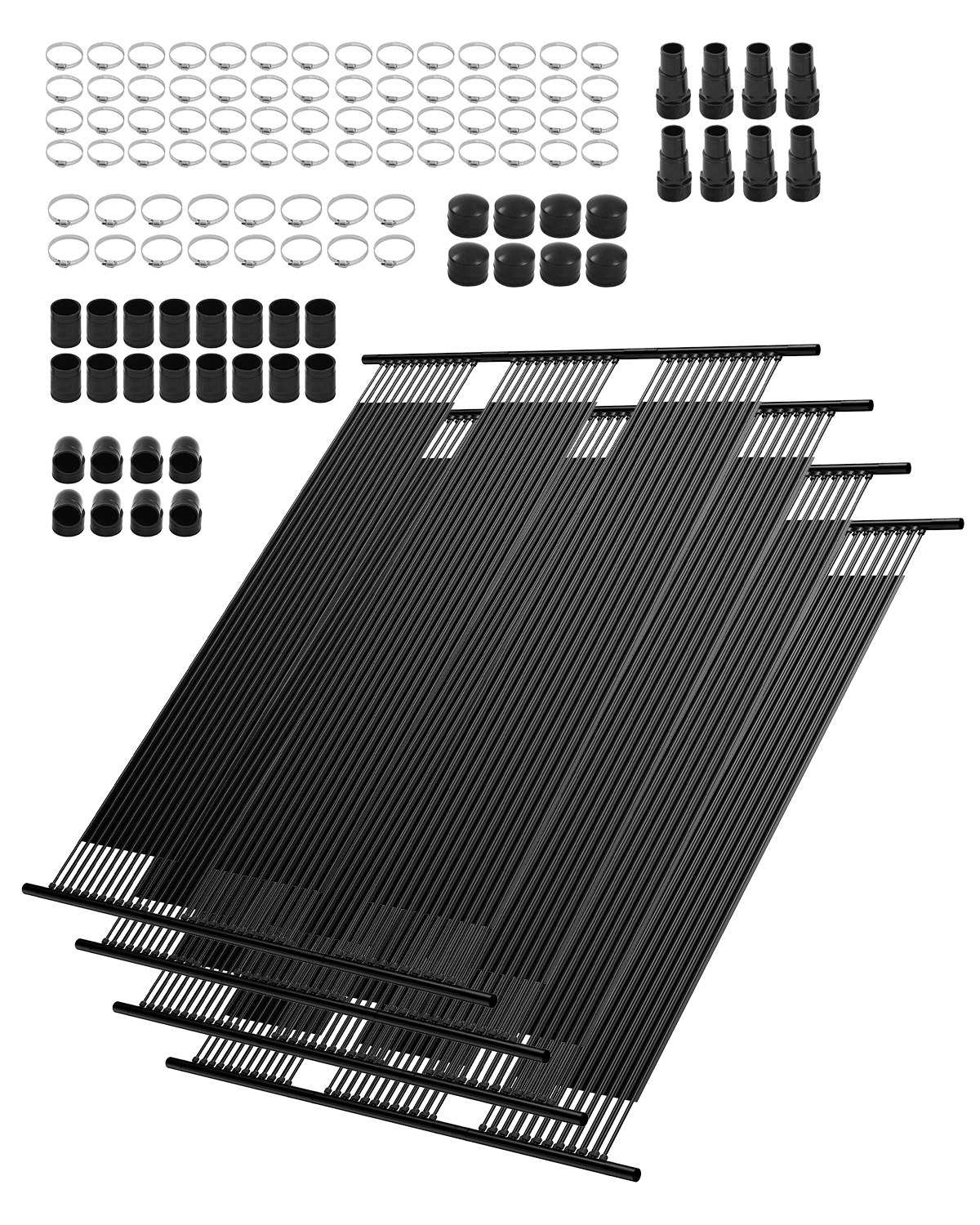 VEVOR Solar Panels for Heating Pools - 4x10ft, 4 Panels