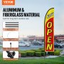 VEVOR Open Flags for Business Advertising Flags for Outside Banner Flag ...