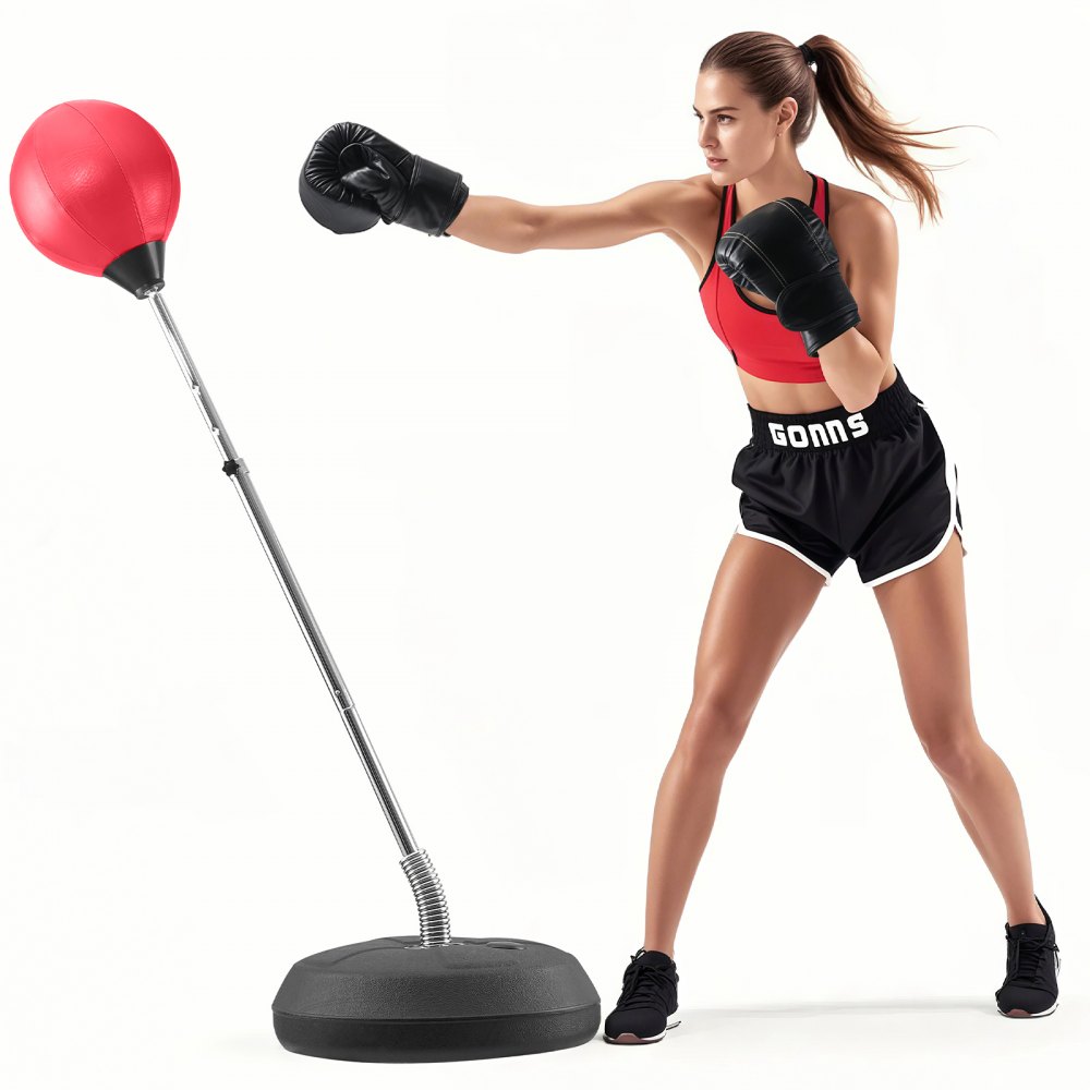 VEVOR Punching Bag, Reflex Boxing Bag for Kids & Adults, Height ...