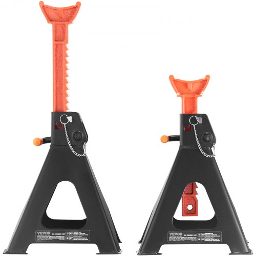 VEVOR Jack Stands, 6 Ton (13,000 lbs) Capacity Car Jack Stands Double ...
