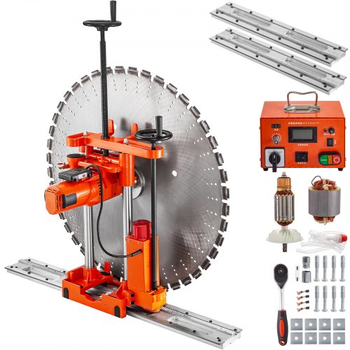 VEVOR Wall Saw Machine 6180W Concrete Wall Cutter 110V Wall Saw, Blade ...