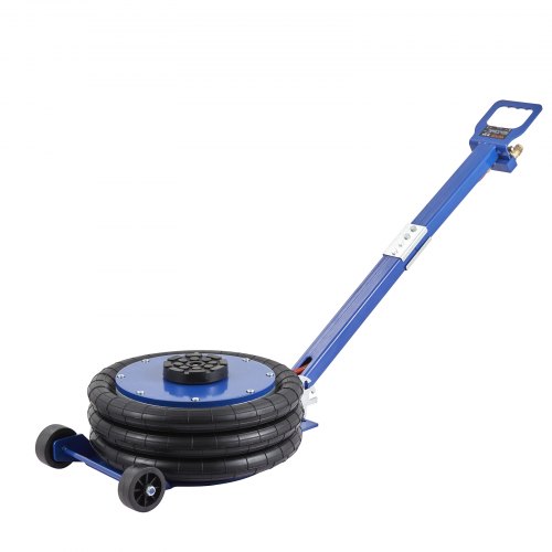 VEVOR Air Jack 5 Ton 11000 lbs Triple Bag Air Jack Airbag Jack with Six Steel Pipes Lift up to 18.5 inch 470 mm 3 5 s Fast Lifting Pneumatic Jack with Adjustable Handle for