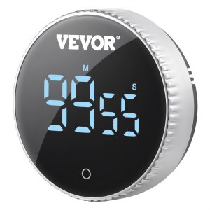VEVOR Digital Kitchen Timer Magnetic Countdown Countup Timer & Large ...