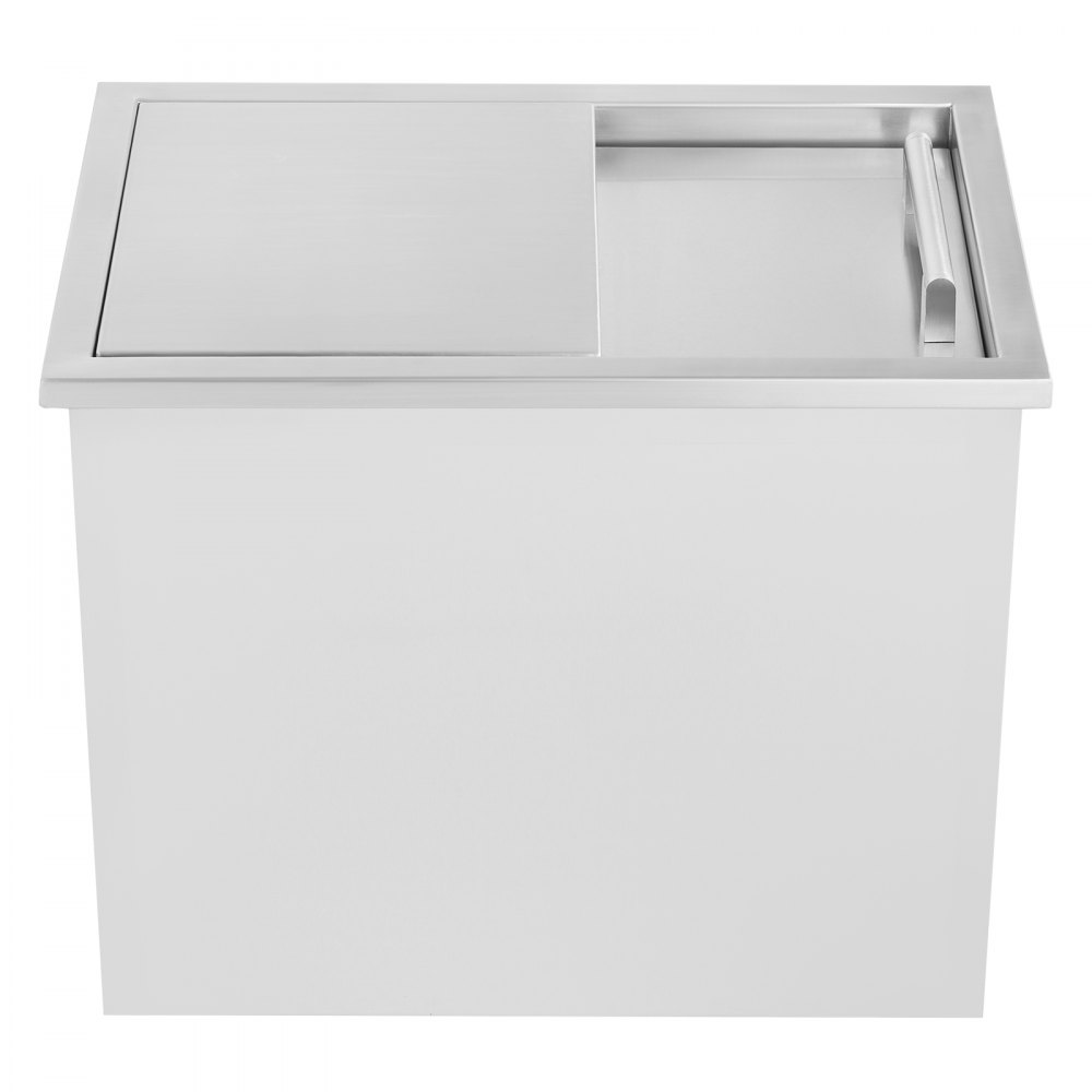 VEVOR 28.5Quart Drop in Ice Chest Ice Cooler Ice Bin Stainless Steel 18 ...