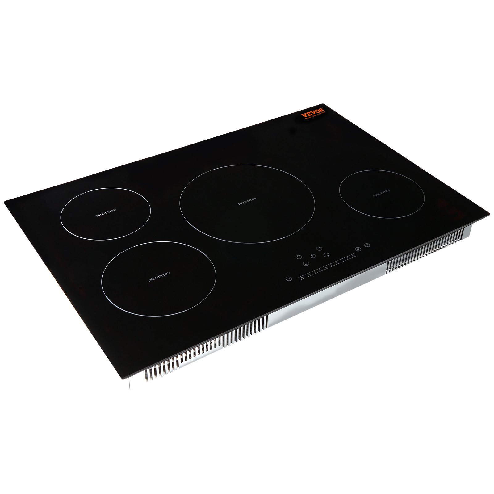 VEVOR Electric Cooktop, 4 Burners, 30'' Induction Stove Top, Built-in ...