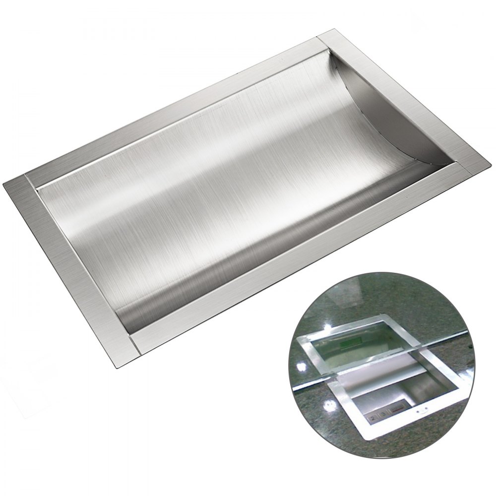 VEVOR 304 Stainless Steel Drop-In Deal Tray 14" Deep x 10" Wide x 2 ...