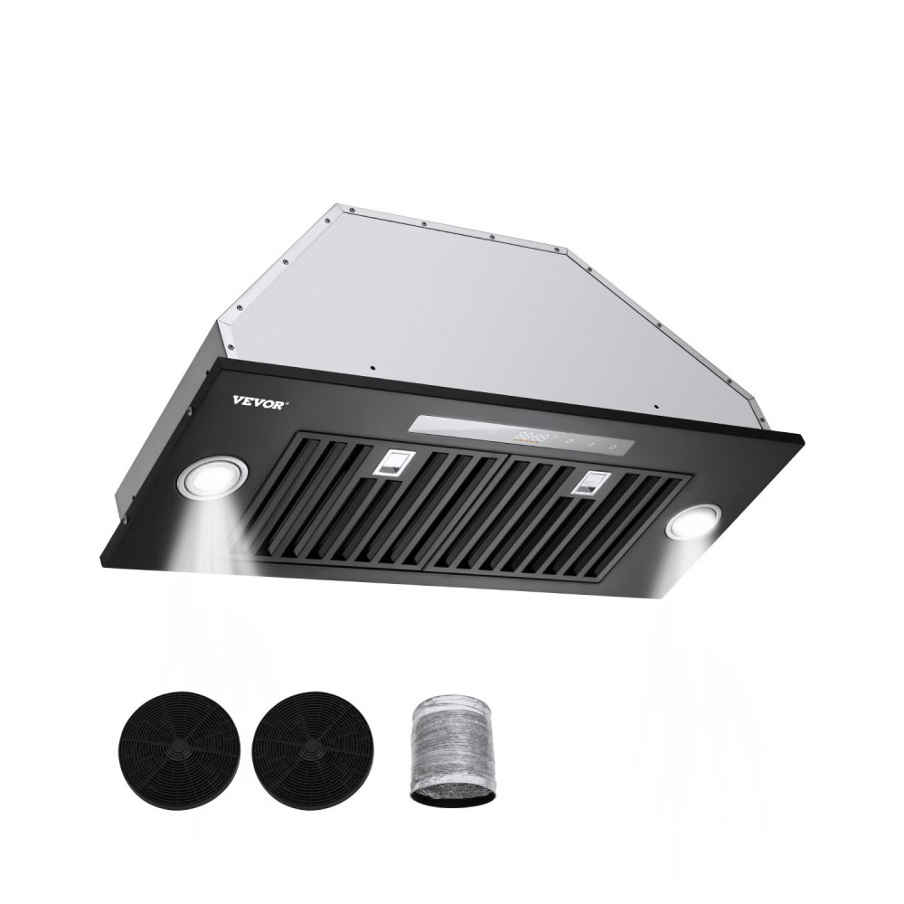 30in Built-in Range Hood Insert Vent Hood 800CFM Gesture & Touch ...