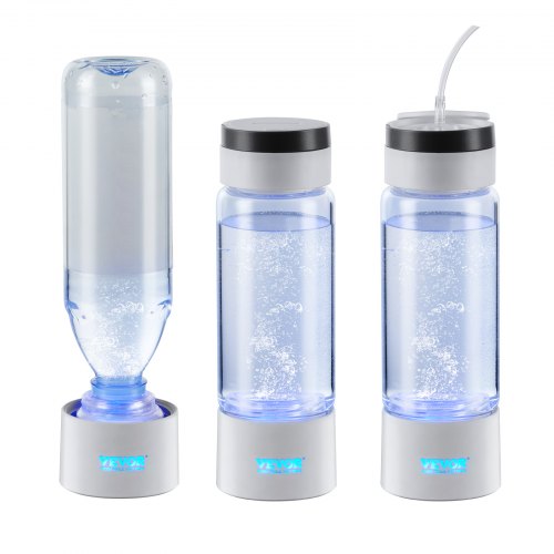 VEVOR Hydrogen Water Bottle Generator, 380 ml / 13.4 oz Capacity ...