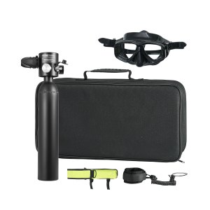 VEVOR 0.5L Scuba Tank 98.43 ft Diving Depth Lung Tank with Pump for ...