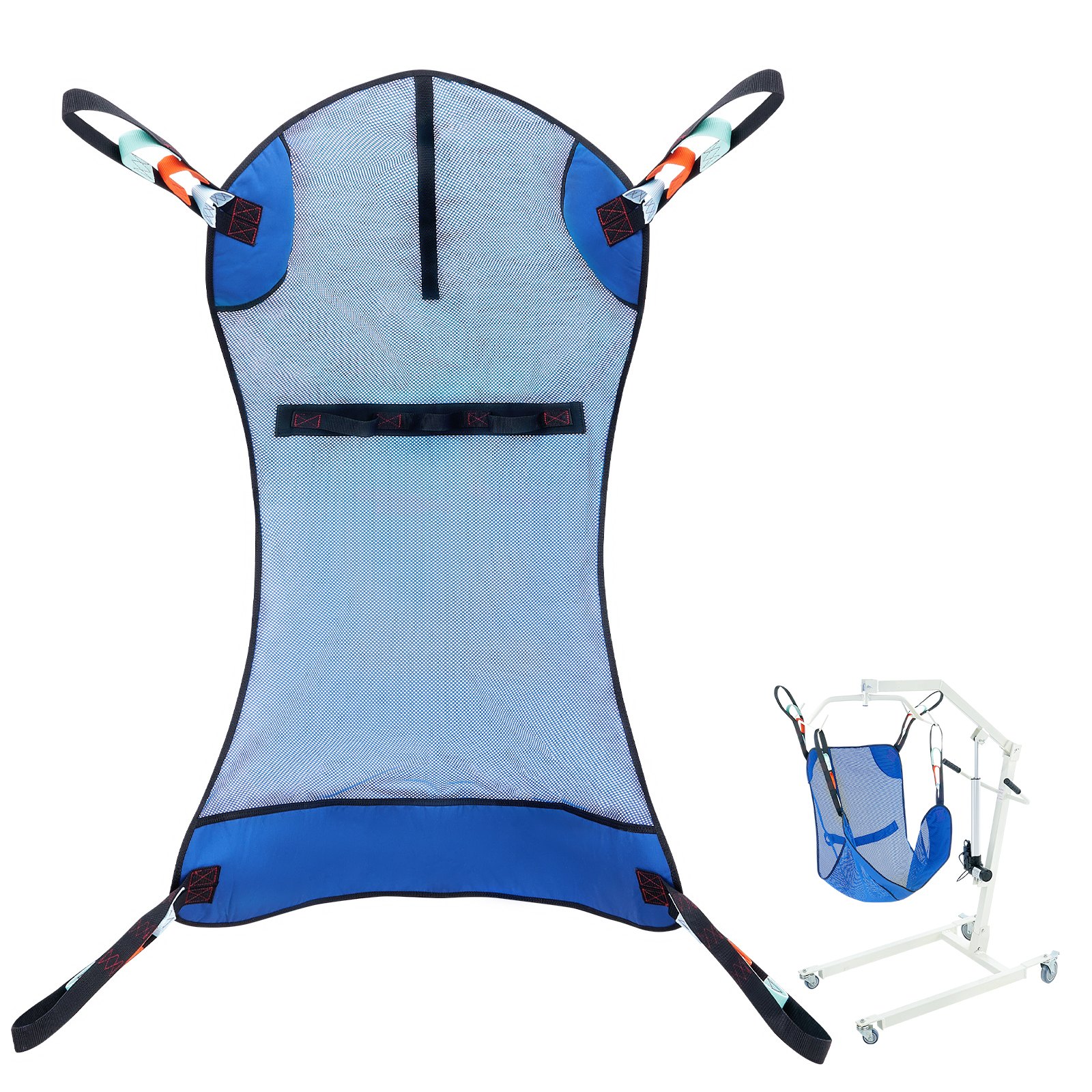 VEVOR Universal Full Body Patient Lift Sling Patient Lift Medical Aid ...