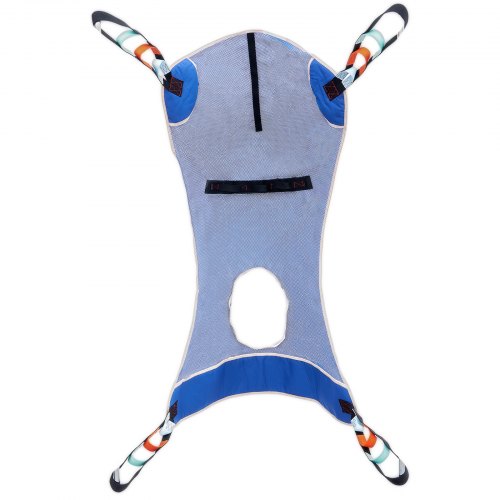 VEVOR Full Body Patient Lift Sling with Commode Opening Medical Aid ...