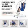 VEVOR Universal Full Body Patient Lift Sling M-Size Patient Lift ...
