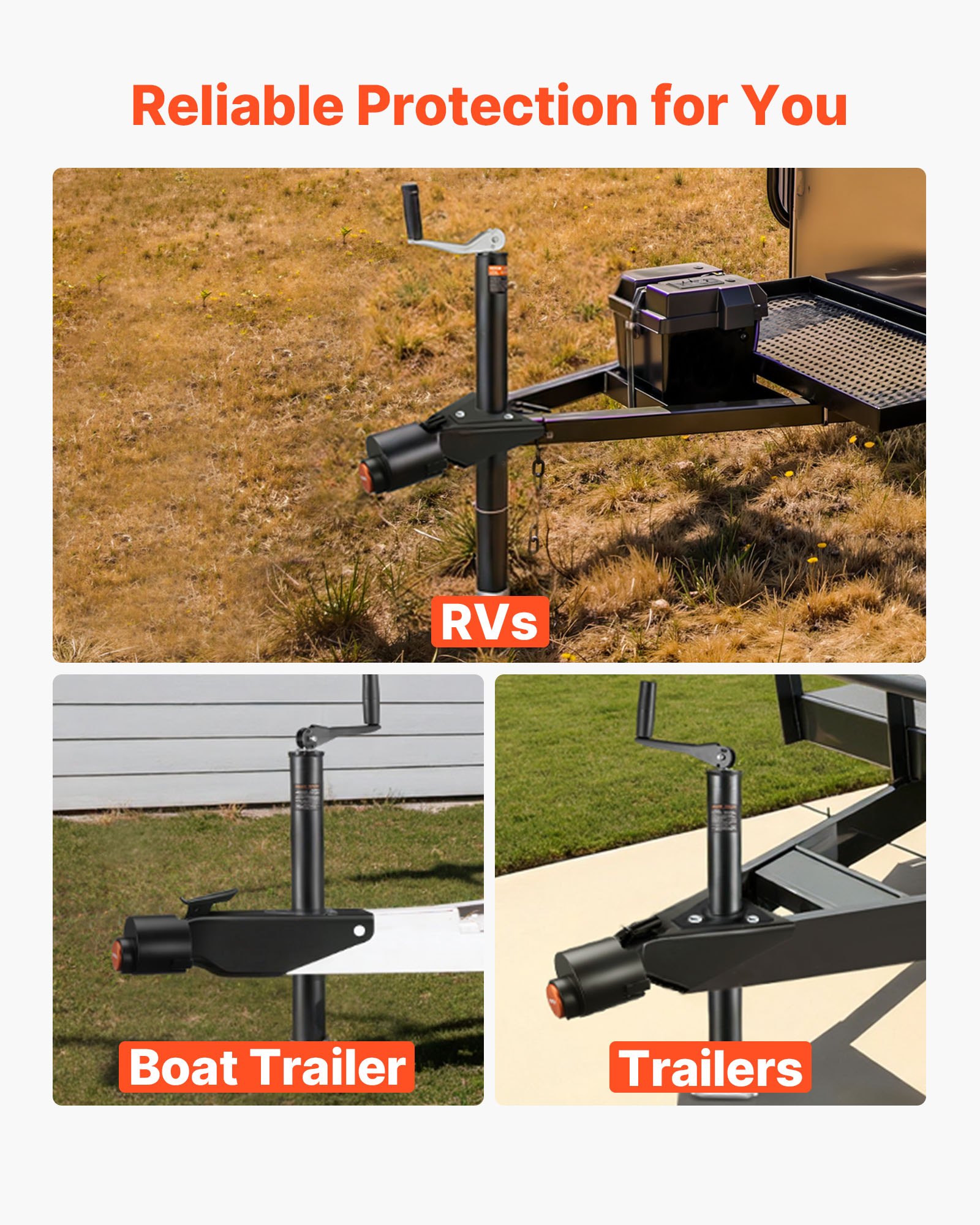 VEVOR Trailer Coupler Lock — Heavy-Duty Anti-Theft Hitch