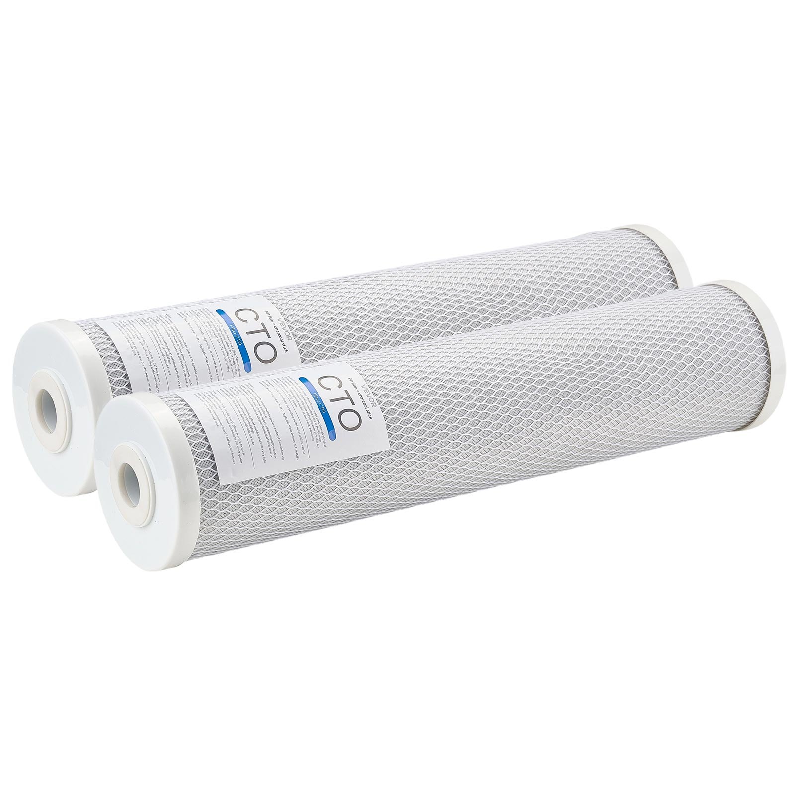 VEVOR CTO Water Filter | 4.5x20 Carbon Block Cartridge