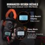 VEVOR Digital Clamp Meter Multimeter True RMS AC DC Volt Amp NCV ...