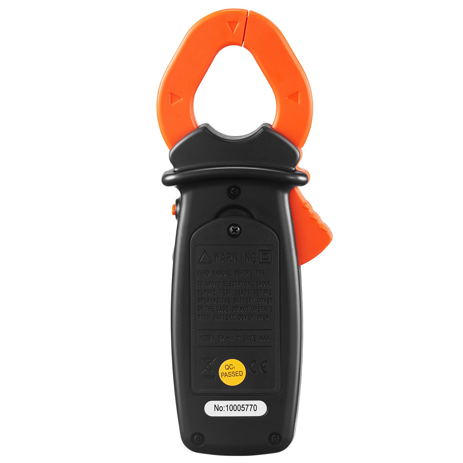 VEVOR Digital Clamp Meter Multimeter True RMS AC DC Volt Amp NCV ...