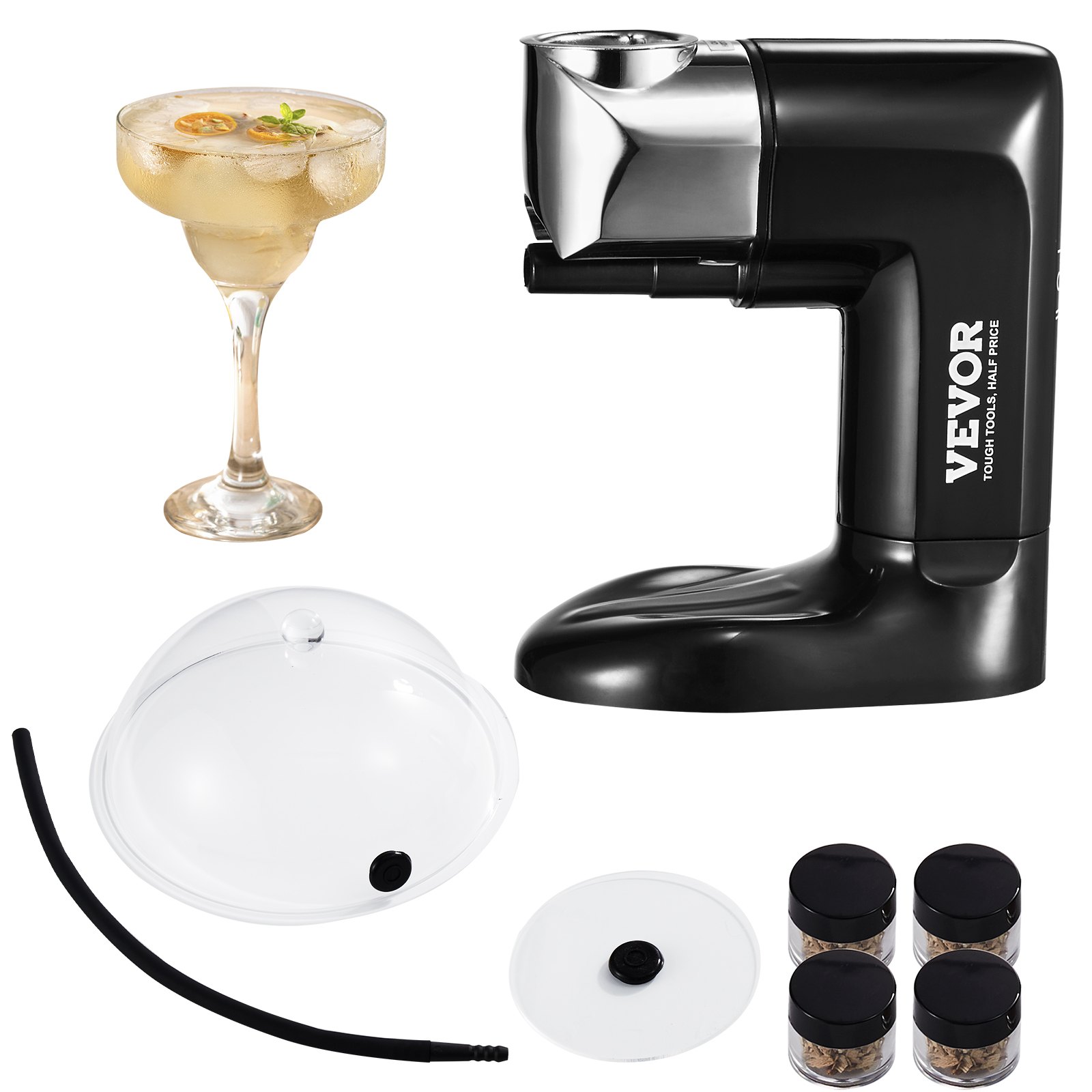 VEVOR Smoking Gun Kit, Old Fashioned Wood Smoke Infuser, Cocktail ...