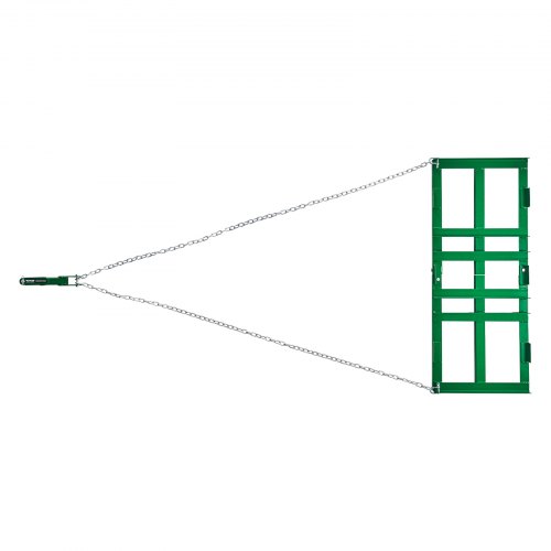 Drag Harrow 4 ft Heavy Duty Tow Behind Drag Harrow Driveway Grader Rake ...