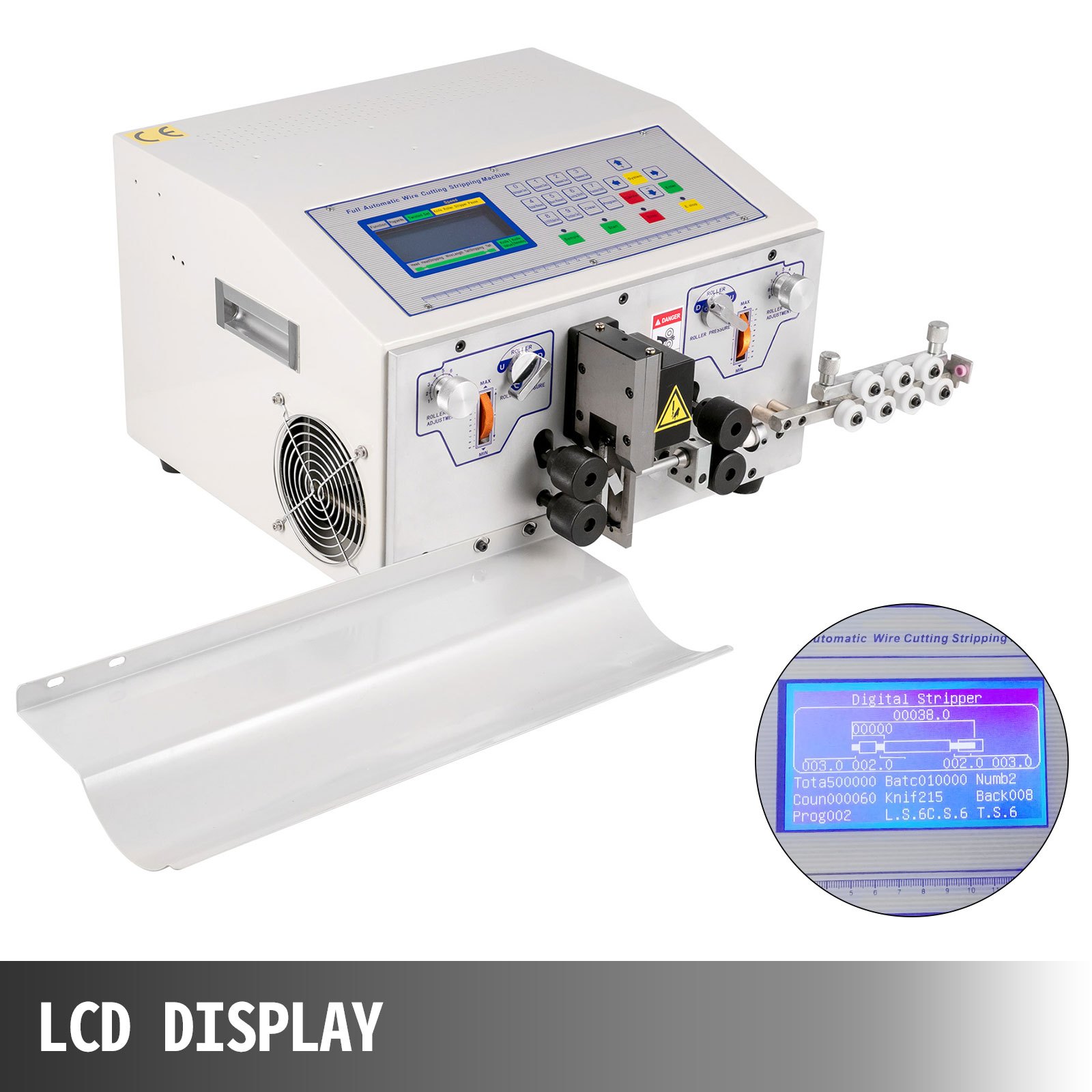 VEVOR VEVOR Automatic Wire Stripper Machine 300V, Computerized Wire ...