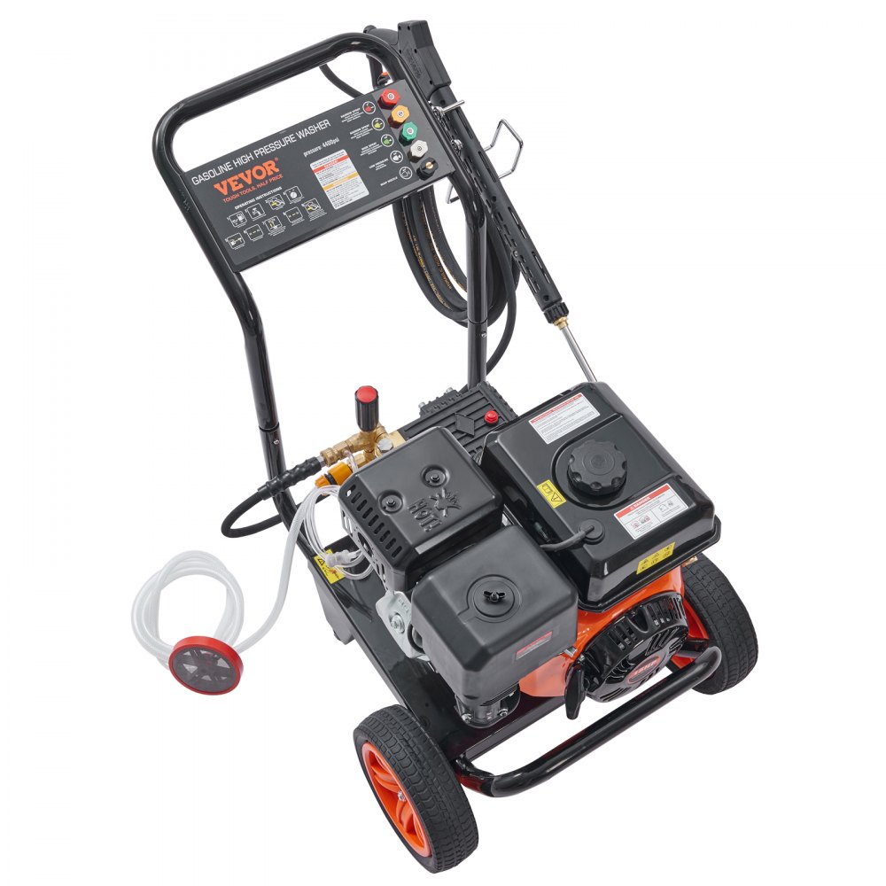 VEVOR Gas Pressure Washer, 4400 PSI 4.0 GPM, Gas Powered Pressure ...