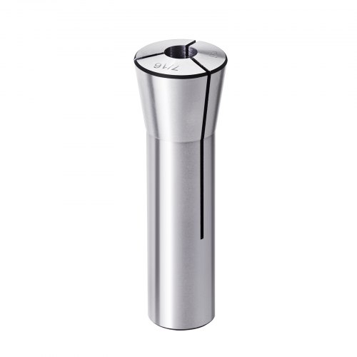 VEVOR 13 pcs Precision R8 Collet Set, 1/8'' - 7/8'', 45# Alloy Steel ...