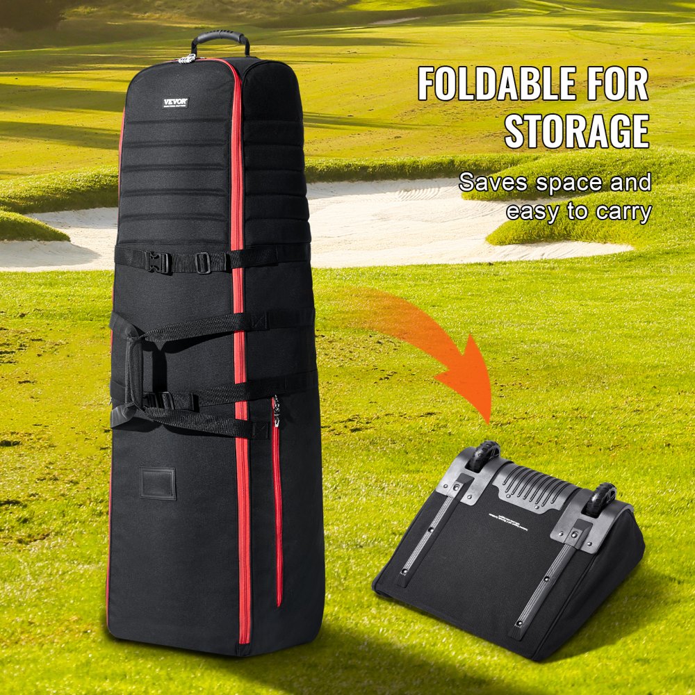 VEVOR Golf Club Travel Bag — Padded Soft-Sided Case