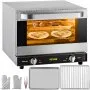 VEVOR Commercial Convection Oven, 21L/19Qt, Quarter-Size Conventional ...