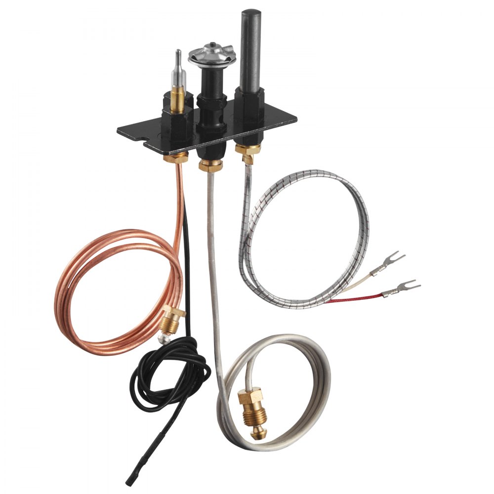 VEVOR Gas Pilot Assembly, OE 10002265, 10002264, SRV10002264 Fireplace ...