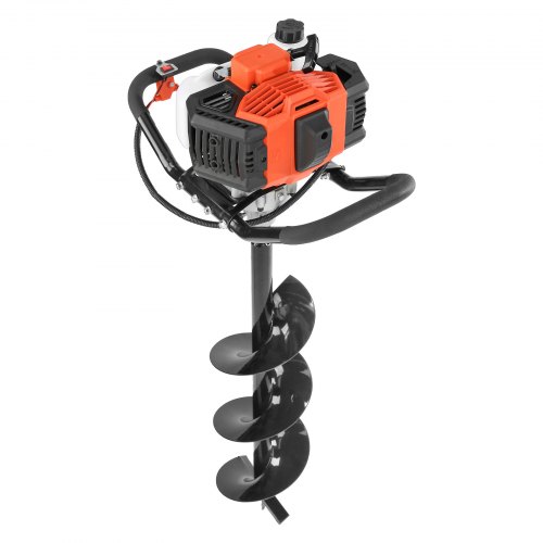 VEVOR Post Hole Digger, 43cc 1250W Auger Post Hole digger, Gas Powered ...