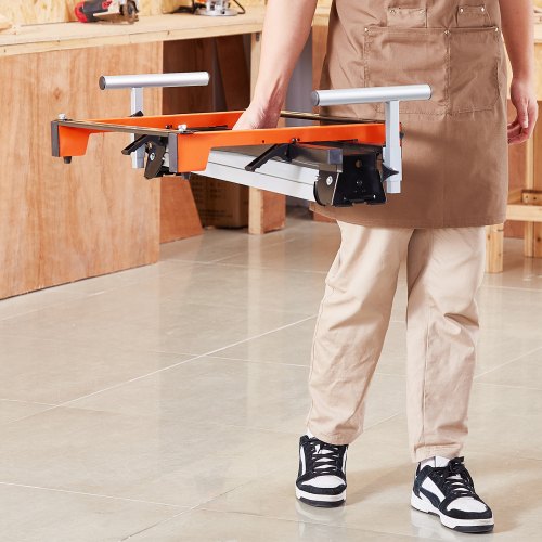 Miter Saw Stand 300lbs Load Capacity Steel Collapsible Stand for Miter ...