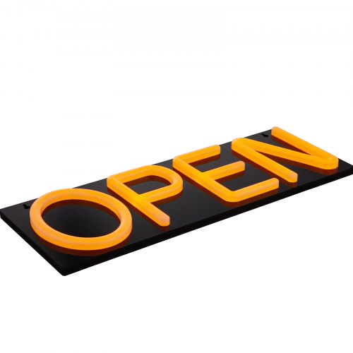 VEVOR LED Open Sign, 20" x 7" Neon Open Sign for Business ...