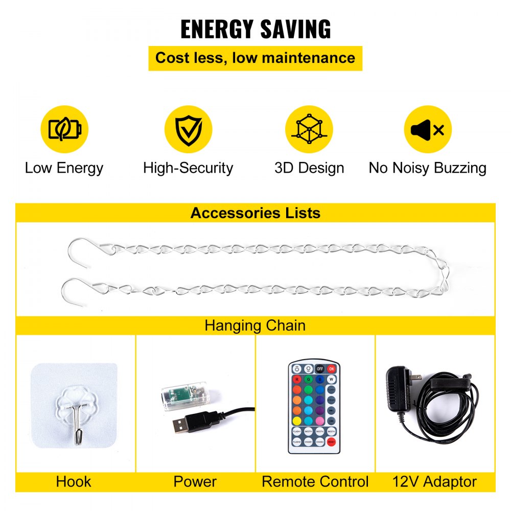 VEVOR LED Open Sign, 22" x 9" Neon Open Sign for Business, Multiple ...