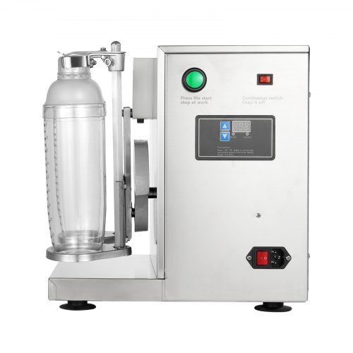 VEVOR Milkshake Maker Machine, 120W Commercial Milk Tea Shaker Machine ...