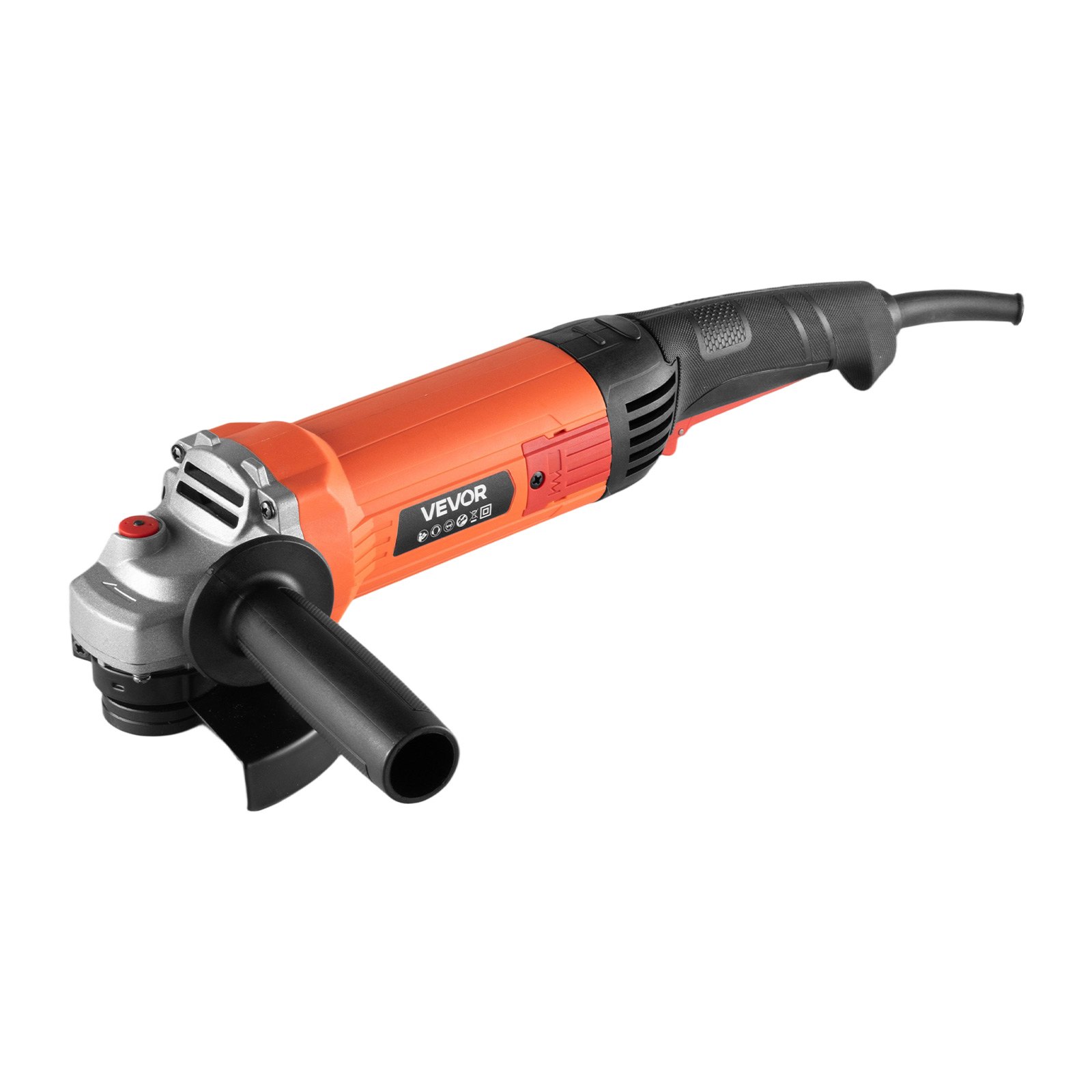 VEVOR Angle Grinder, 5" Electric Grinder Power Tool, 10Amps 10000RPM ...