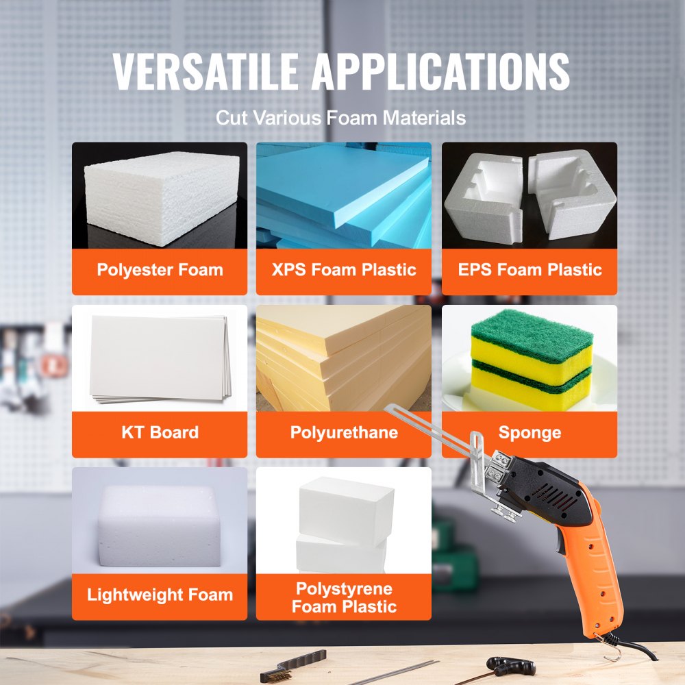 VEVOR Hot Knife Foam Cutter, 155W, Styrofoam Cutter Foam Cutting Tool ...