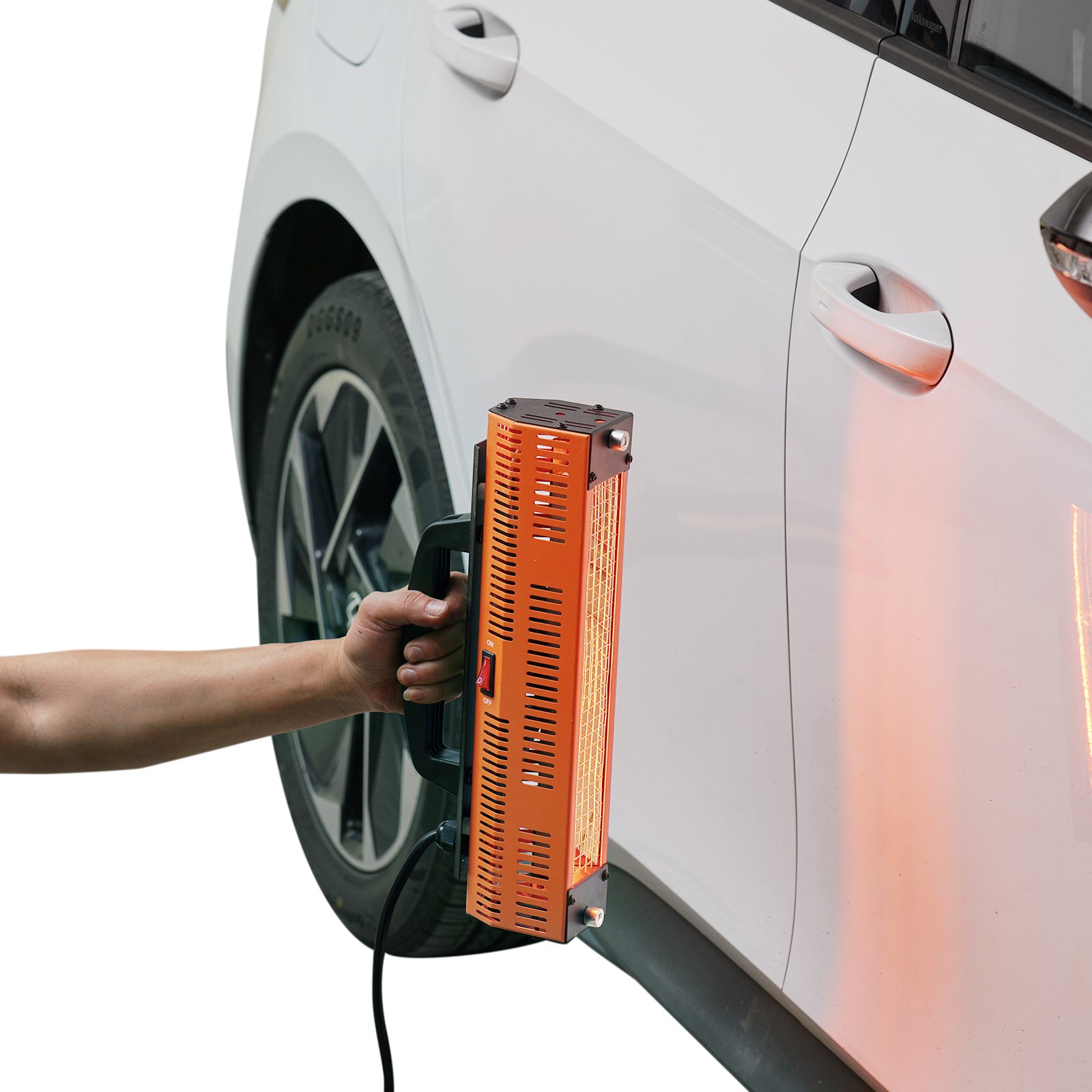 VEVOR Infrared Curing Lamp, 1000W High Power, Handheld Auto Heating Car ...
