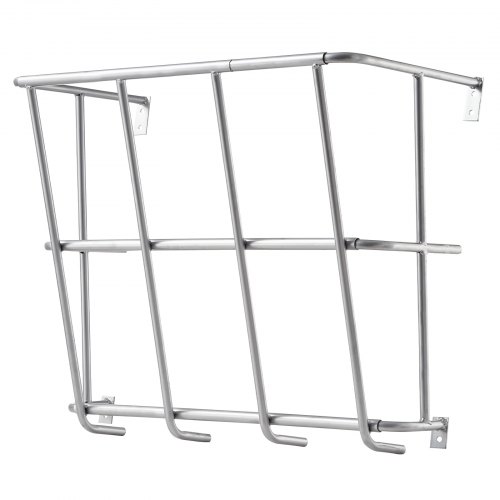 VEVOR Livestock Hay Feeder 18.5 Gallons Wall Mounted Goat Hay Rack for ...