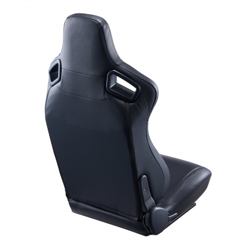 2 Set Racing Seat Adjustable Racing Chair with PVC Leather & Q235B ...