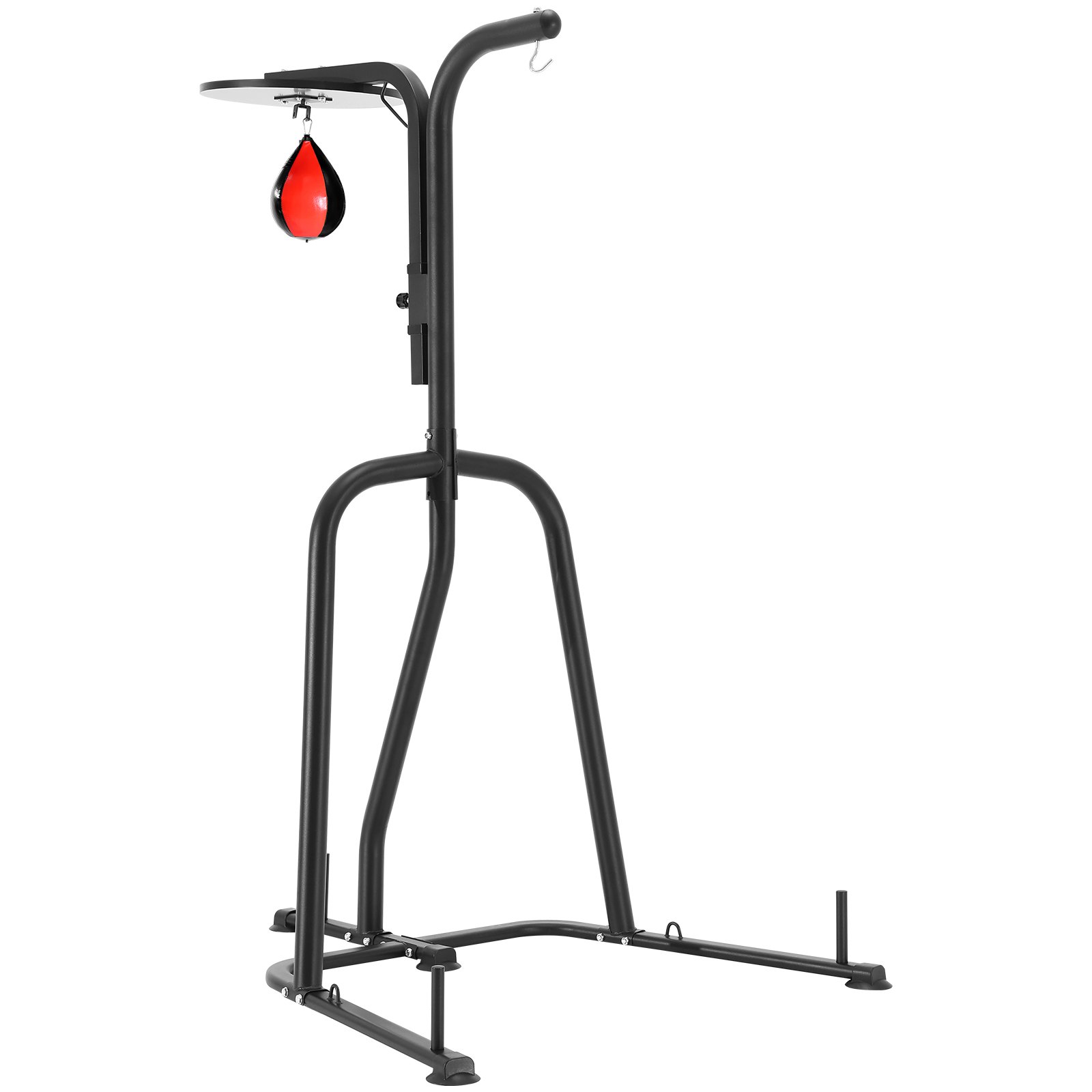 VEVOR 2 in 1 Punching Bag Stand, Steel Heavy Duty Workout Equipment ...