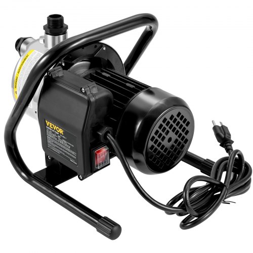VEVOR Shallow Well Pump Portable Garden Water Jet Pump 1.5HP 1200GPH ...
