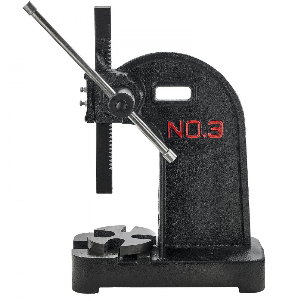 VEVOR Arbor Press, 3 Ton Manual Arbor Press, 310 mm Maximum Height ...