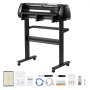 VEVOR Vinyl Cutter Machine, 34 inch Max Feed Width, Dual Blades ...