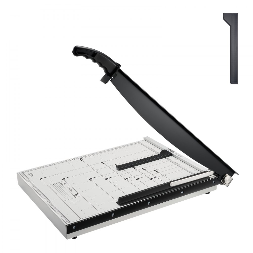 VEVOR Paper Cutter, Guillotine Trimmer, 457.2 mm Cut Length, 20 Sheets ...