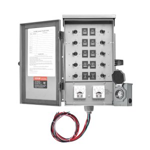 Manual Transfer Switch 50A Generator Transfer Switch Kit NEMA 3R 12500W ...